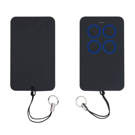 280 868mhz fixed rolling code garage gate remote blue