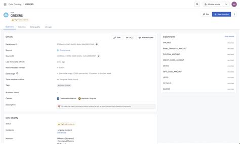 Asset Page
