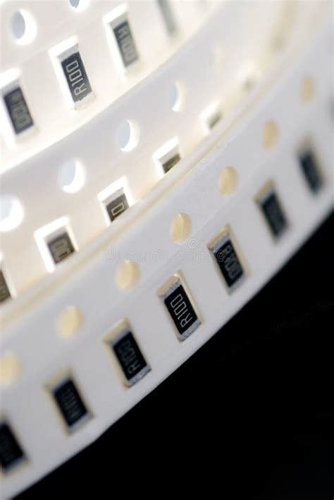 Resistor Chip In SMD Style Stock Photo Image Of Engineering