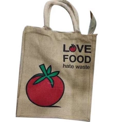 Handle Jute Carry Bag Packaging Type Packet At 75 Piece In