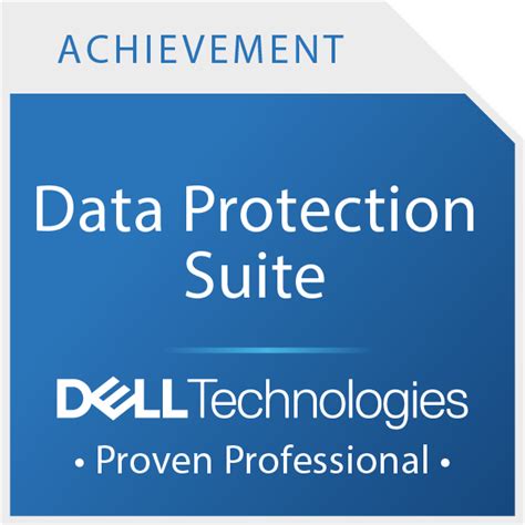 Dell Data Protection Suite Achievement Credly