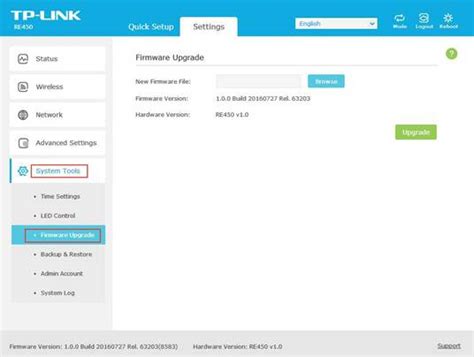 How To Upgrade The Firmware Of Tp Link Range Extender New Designed Blue Ui