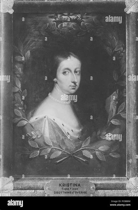 Kristina Drottning Av Sverige Toussaint Gelton Nationalmuseum Stock