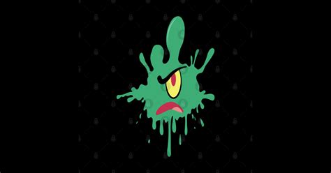Splattered Plankton Plankton Sticker Teepublic