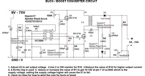 Step Up Converter Step Down Converter Uc3845 Converter Dc To Dc