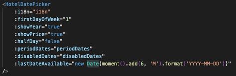 Disabled Days Problem Issue ZestfulNation Vue Hotel Datepicker GitHub