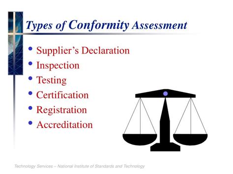 PPT Conformity Assessment PowerPoint Presentation ID