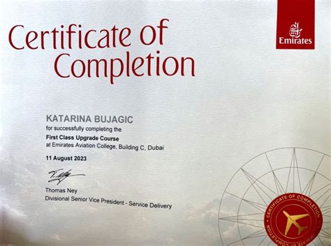 Katarina Bujagic On Linkedin Ive Completed My First Class Upgrade