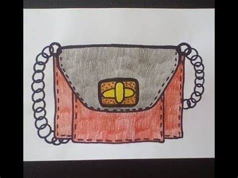 Como dibujar una bolsa Как нарисовать милые рисунки YouTube