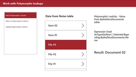 Working With Polymorphic Data In Canvas Apps Power Apps