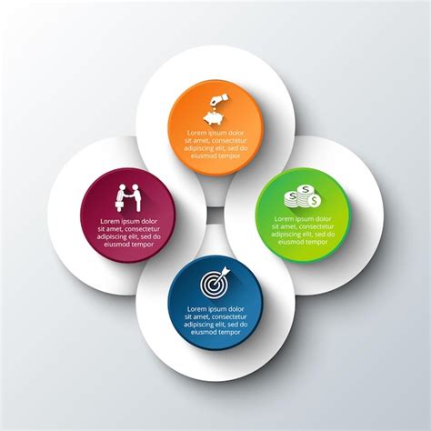 Premium Vector Vector Circle Elements For Infographic Template For