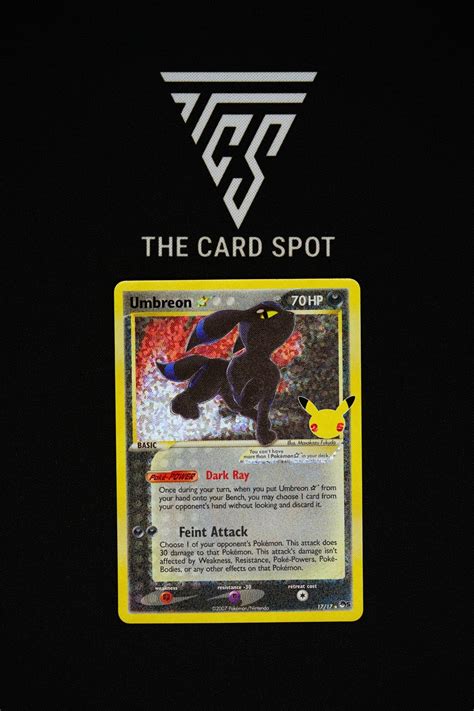 1717 Umbreon Celebrations Pokemon Tcg The Card Spot Pty Ltd