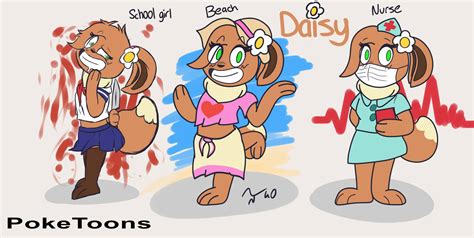 Daisy The Eevee Outfits Poketoons By Jlo Buizel On Deviantart