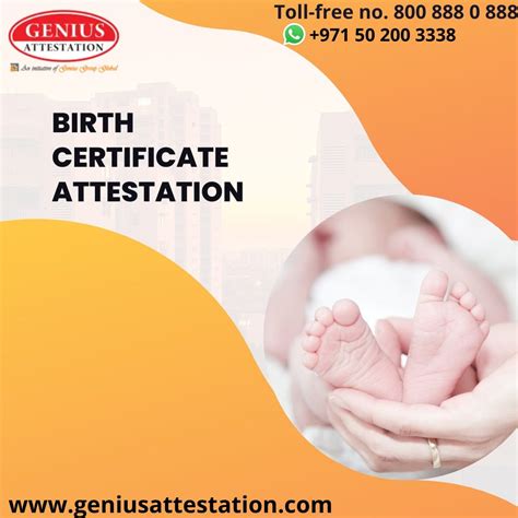Birth Certificate Attestation Birth Certificate Attestation Is An