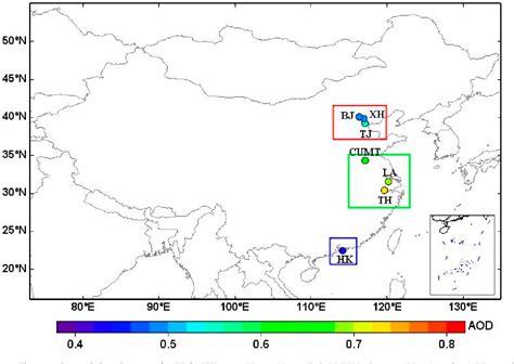 Figure 1 From An Adjustment Approach For Aerosol Optical Depth Inferred From Calipso Semantic
