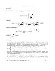 Assignment4 Solutions Pdf EE230A80 HW4 Solutions Problem 1 The