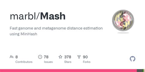 Github Marblmash Fast Genome And Metagenome Distance Estimation