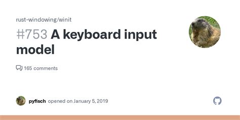 A Keyboard Input Model Issue 753 Rust Windowing Winit GitHub