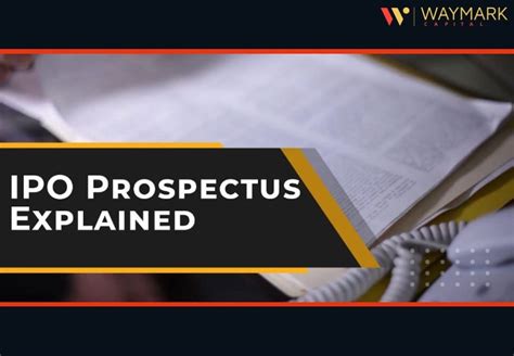Ipo Prospectus Definition Importance How To Find And Example By