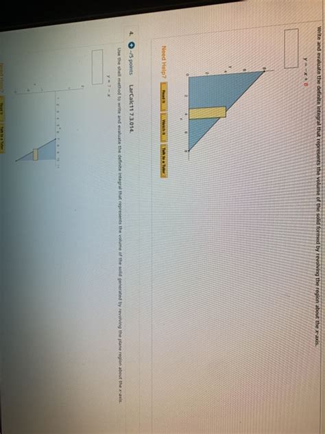 Solved Write And Evaluate The Definite Integral That Chegg
