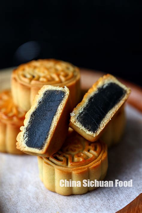 Chinese Mooncake Yue Bing—traditional Version China Sichuan Food