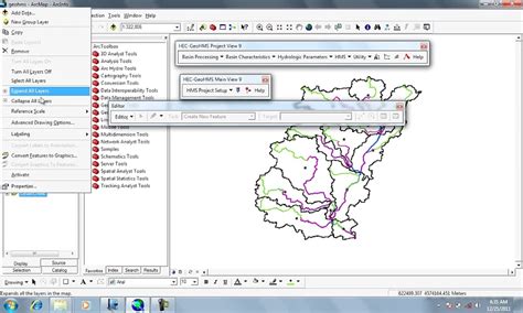 Arcgis Hec Geohms Hms Inputs Parameters Subbasin Scs Curve Number 22 Of 24