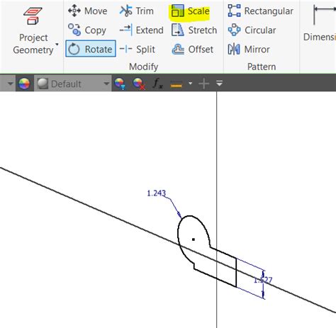 Solved Way To Scale A Sketch Autodesk Community