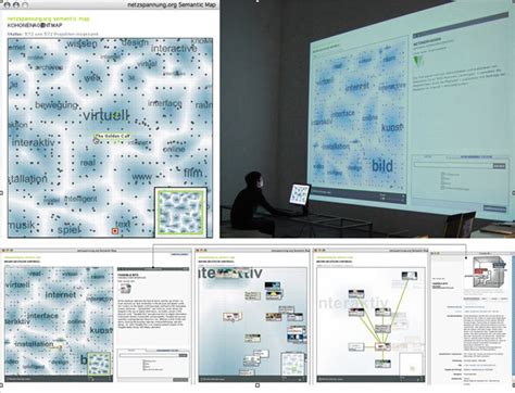 Semantic Map Web Version And Spatial Installation Monika Fleischmann Download Scientific