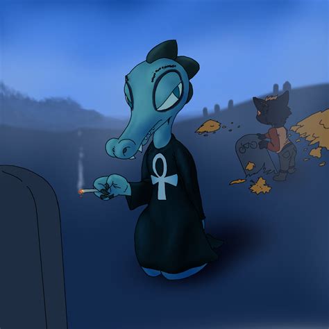 The Big Imageboard Tbib Alligator Ankh Bea Nitw Black Eyeliner