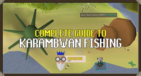 Osrs Karambwan Fishing Guide Afk Fishing Method