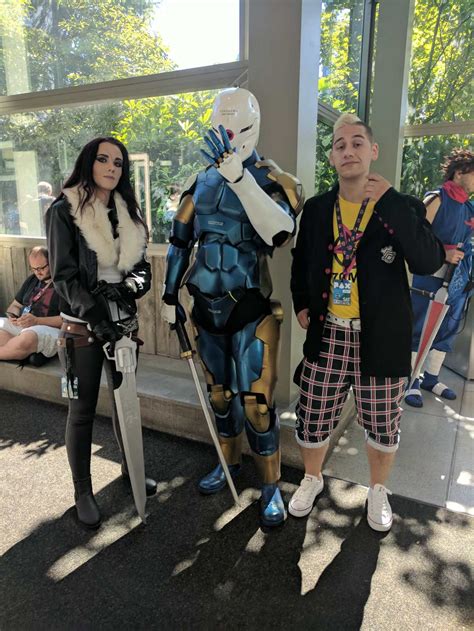Final Fantasy Viii Metal Gear Solid And Persona 5 Crossover Cosplay