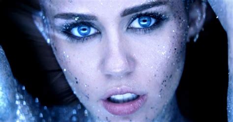 Watch Miley Cyrus Naked And Painted Silver In ‘real And True Video
