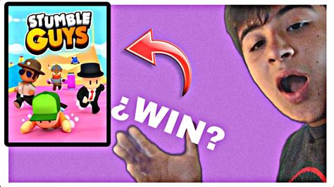 Primer Video ¿gano Una Partida Stumble Guys Youtube