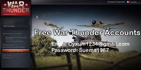 40 Free War Thunder Accounts 2025 Gametimeprime