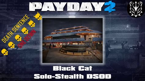 Black Cat Solo Stealth DSOD Payday 2 YouTube