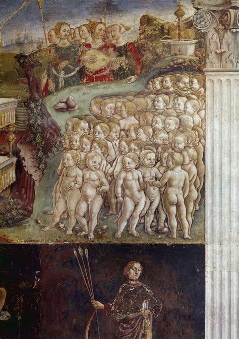 Allegorie Des Monats Mai Detail Des Triumphs Von Apollo Nackte Kinder
