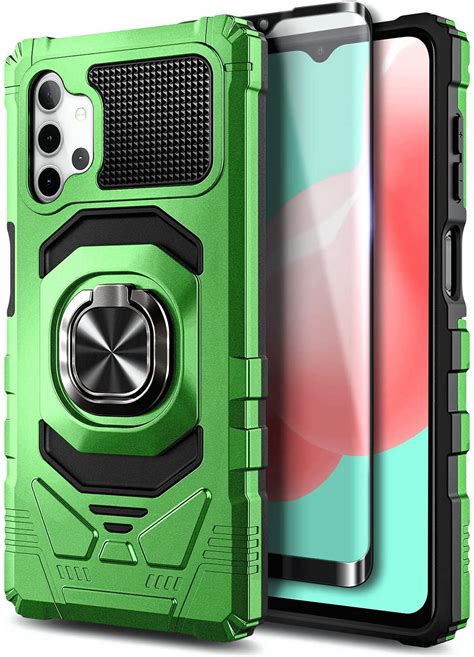 Nagebee Case For Samsung Galaxy A32 5g With Tempered Glass Screen