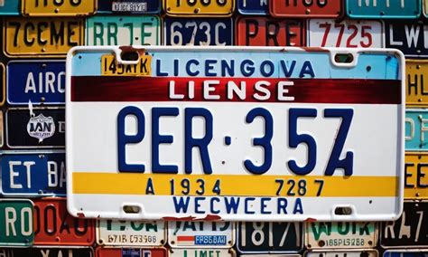 Can You Paint Your License Plate Posh Seven Magazine