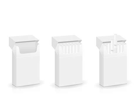 Cigarette Box Layout Vectors And Illustrations For Free Download Freepik