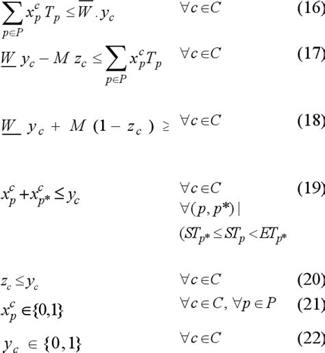 Figure 1 From Two Mathematical Models For Railway Crew Scheduling