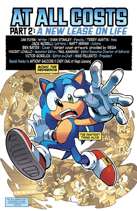 Read Online Sonic The Hedgehog Comic Issue 252