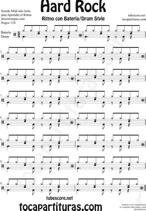 Resultado De Imagen Para Partitura Batería Partituras Escalas
