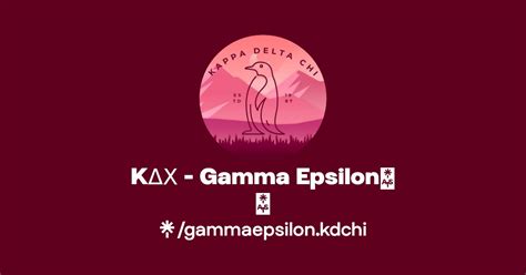 KΔΧ Gamma Epsilon Instagram Linktree