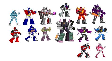 G1 Transformers Sprites By Delgatron On Deviantart