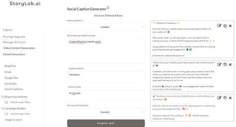 free linkedin post generator [create effective linkedin posts]