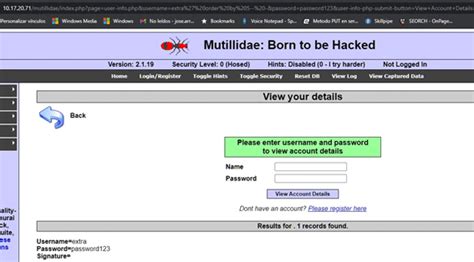 Vulnerabilidades En Páginas Web Y 5 Sql Injection