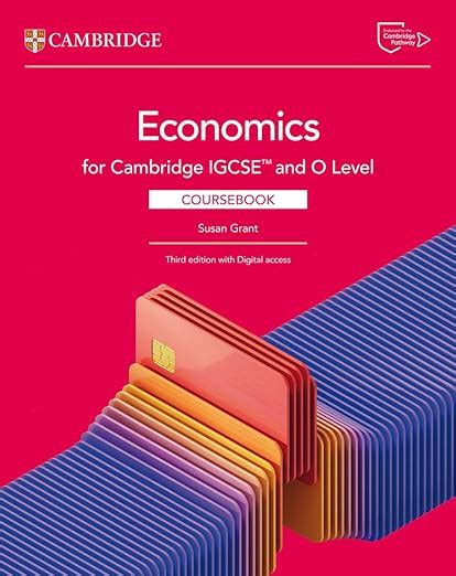 Buy Cambridge Igcse™ And O Level Economics Coursebook With Digital Access 2 Years Cambridge