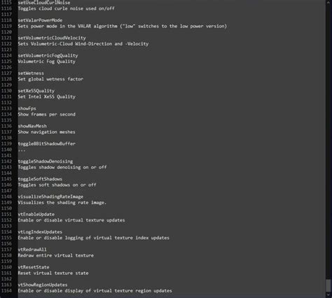 master console command cheat list v1 0