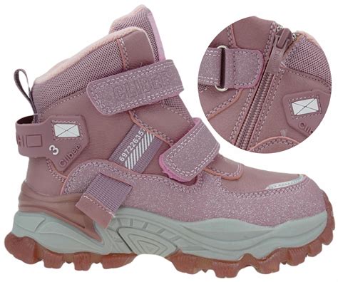 BUTY ZIMOWE DZIEWCZĘCE OCIEPLANE ŚNIEGOWCE 30 14293076853 Allegro pl