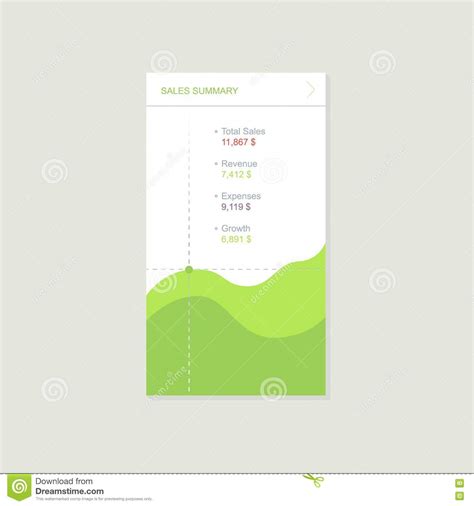 Infographic Dashboard Template With Flat Design Graphs And Charts